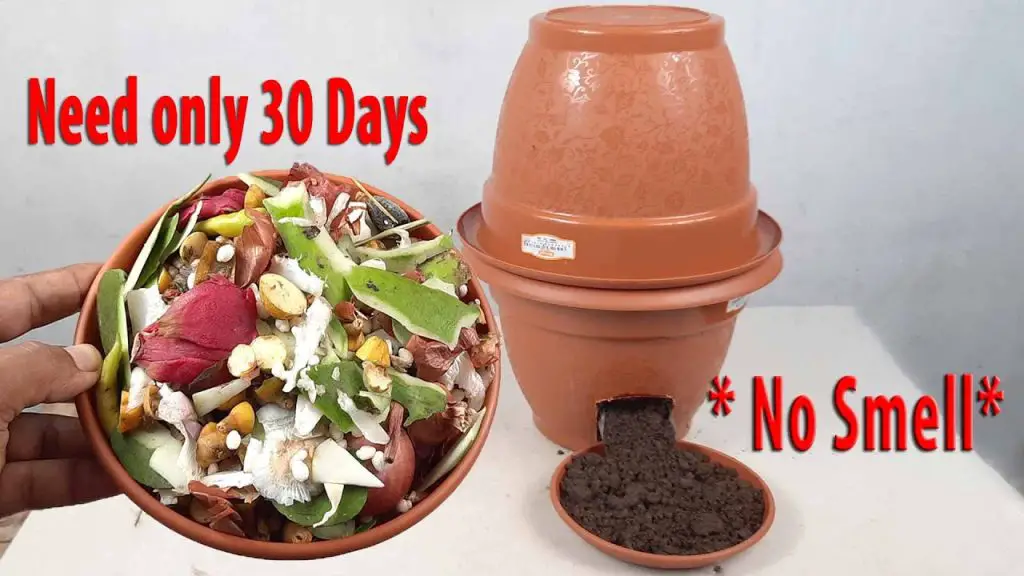 How to Easily Make Compost from Kitchen Waste – Organic Gardening Tricks
